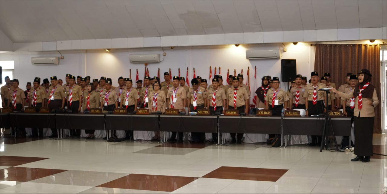 Ka Kwarnas Menutup Rakernas Gerakan Pramuka – Warta Pramuka